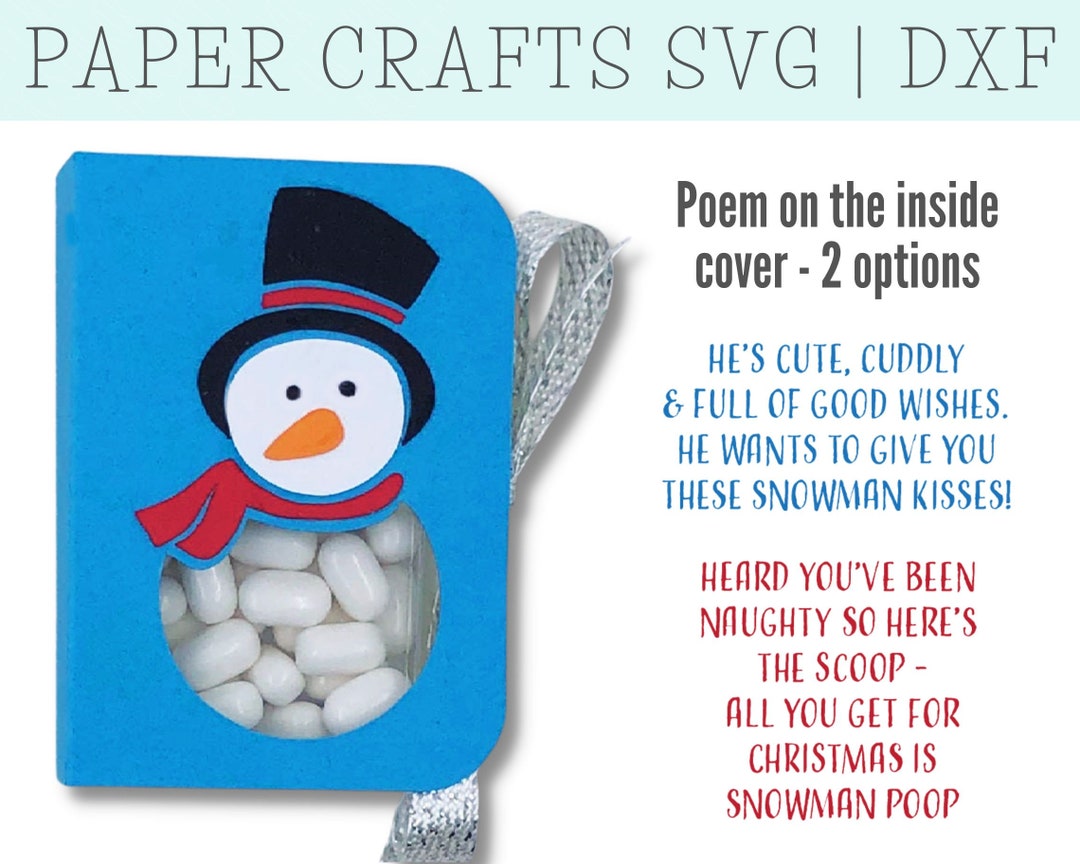 Snowman Poop SVG Snowman Kisses SVG Layered SVG Design Funny Snowman ...