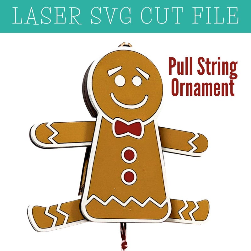 Gingerbread Pull - Etsy