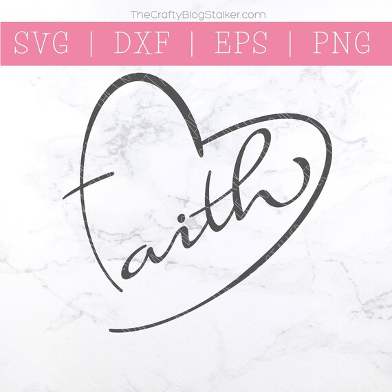 Faith SVG Designs Christian SVG Religious SVG Bible | Etsy