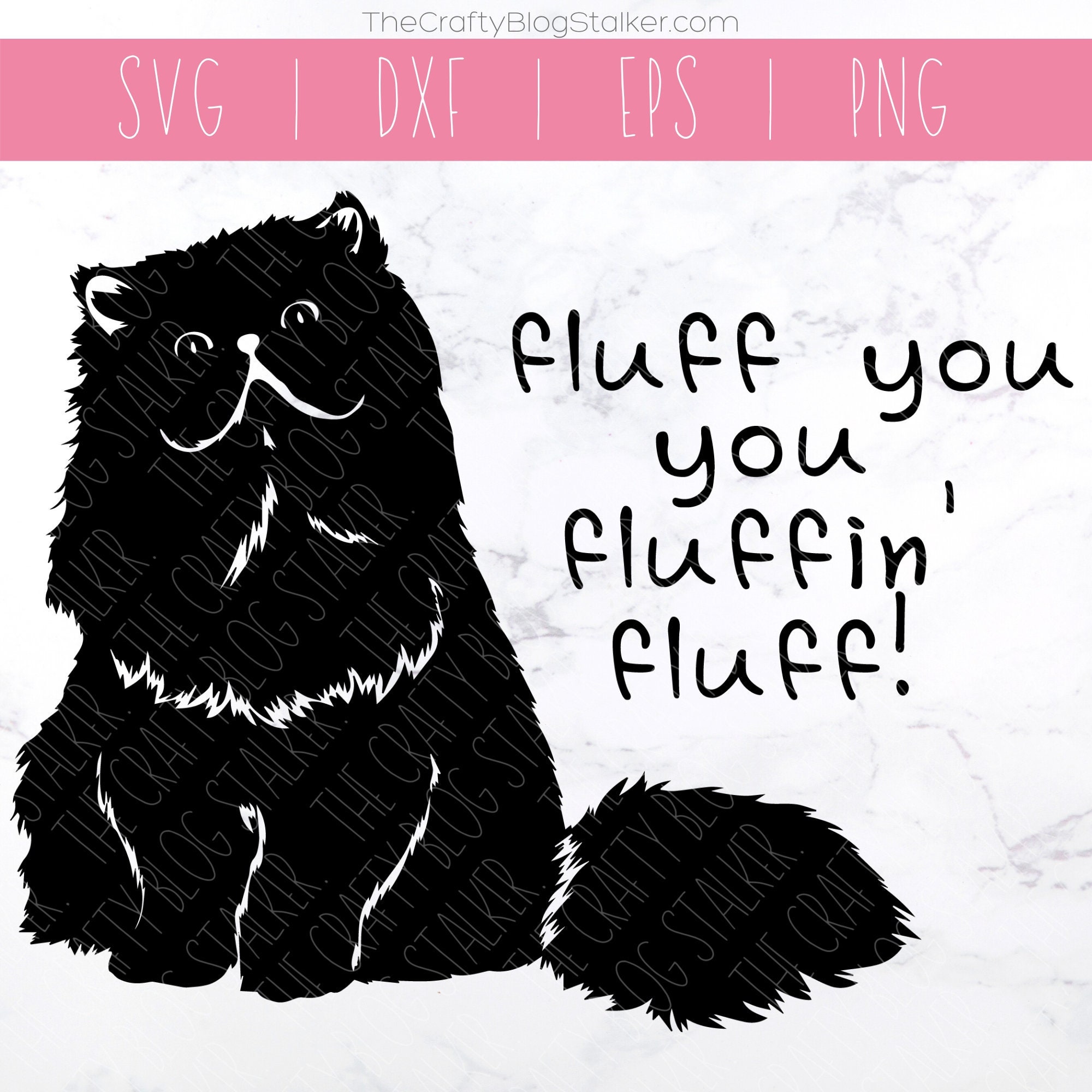 Fluff You SVG Funny Cat SVG Sarcastic SVG Sassy Svg | Etsy
