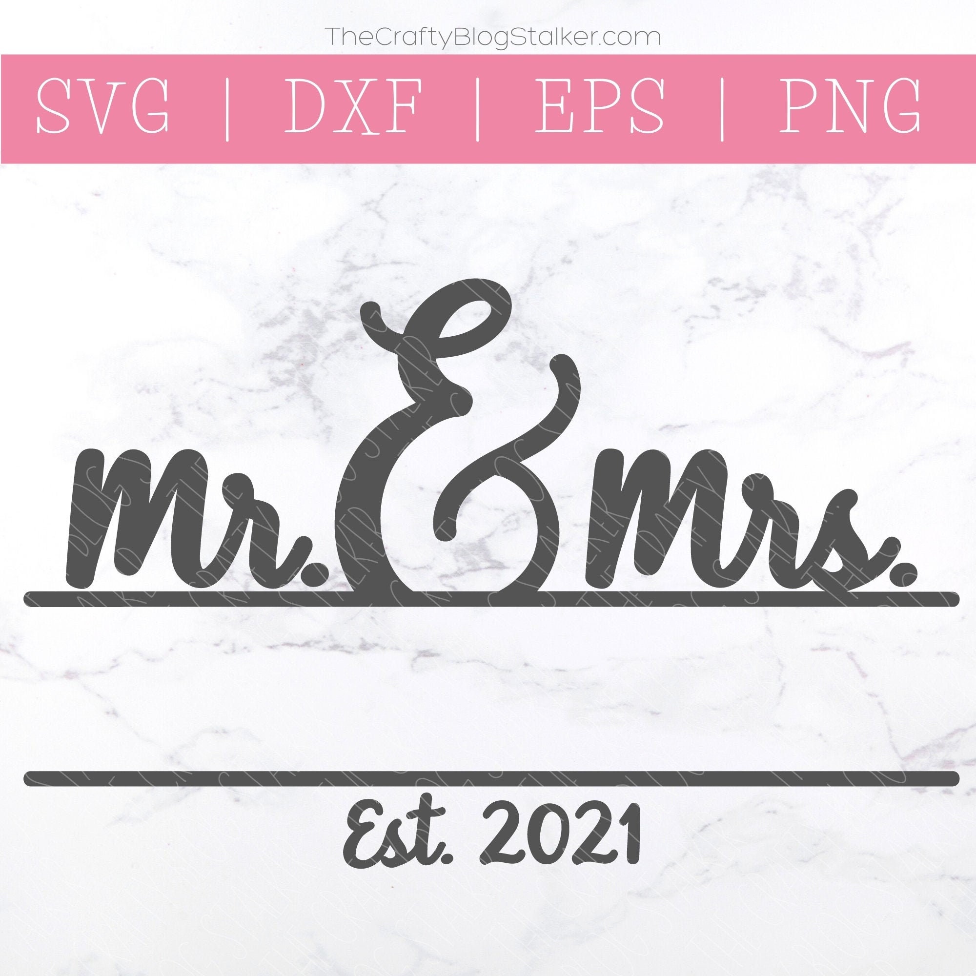 Mr And Mrs Svg Dxf Png Wedding Svg Anniversary Svg Etsy