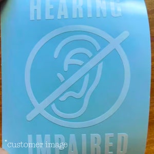 Hearing Impaired SVG Face Mask SVG Hard of Hearing SVG Hearing Loss Svg ...
