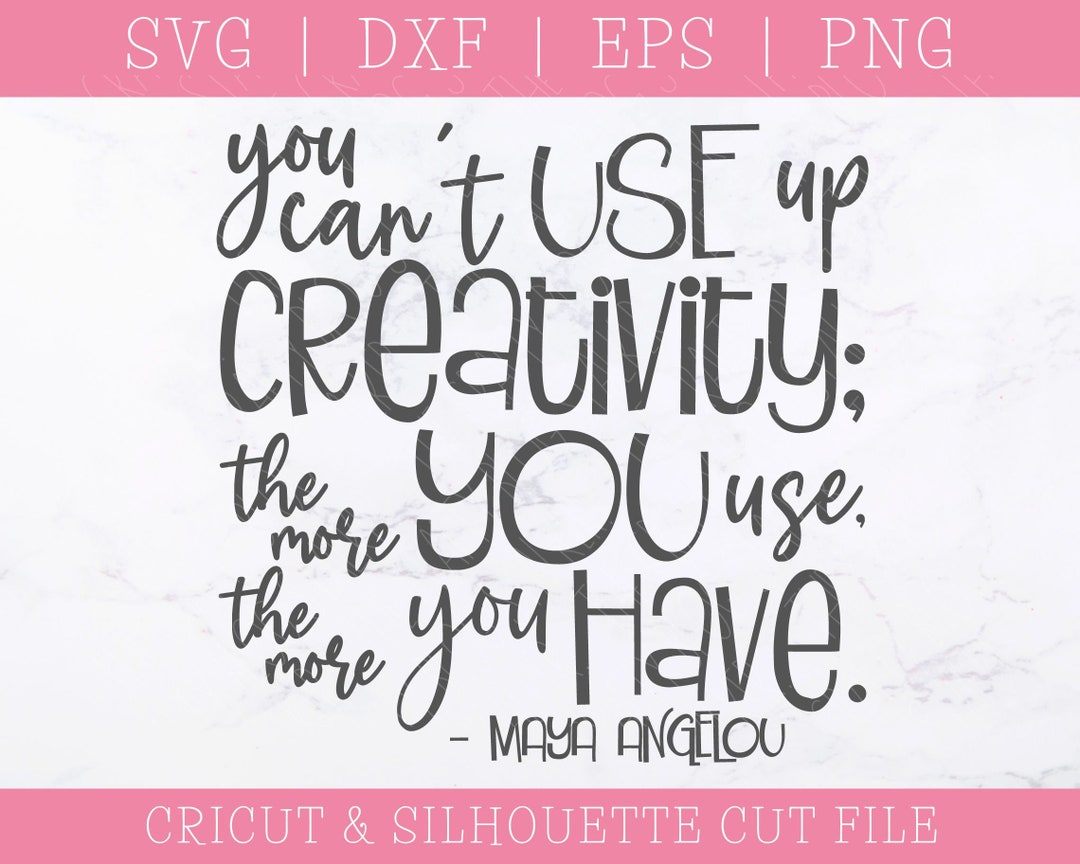 Creativity SVG Files for Cricut - Motivational SVG - Teacher Life SVG ...