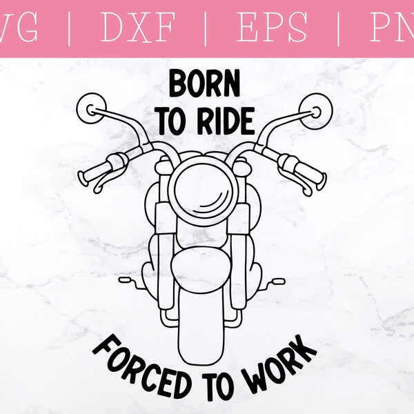 Motorcycle Cartoon Svg - Etsy