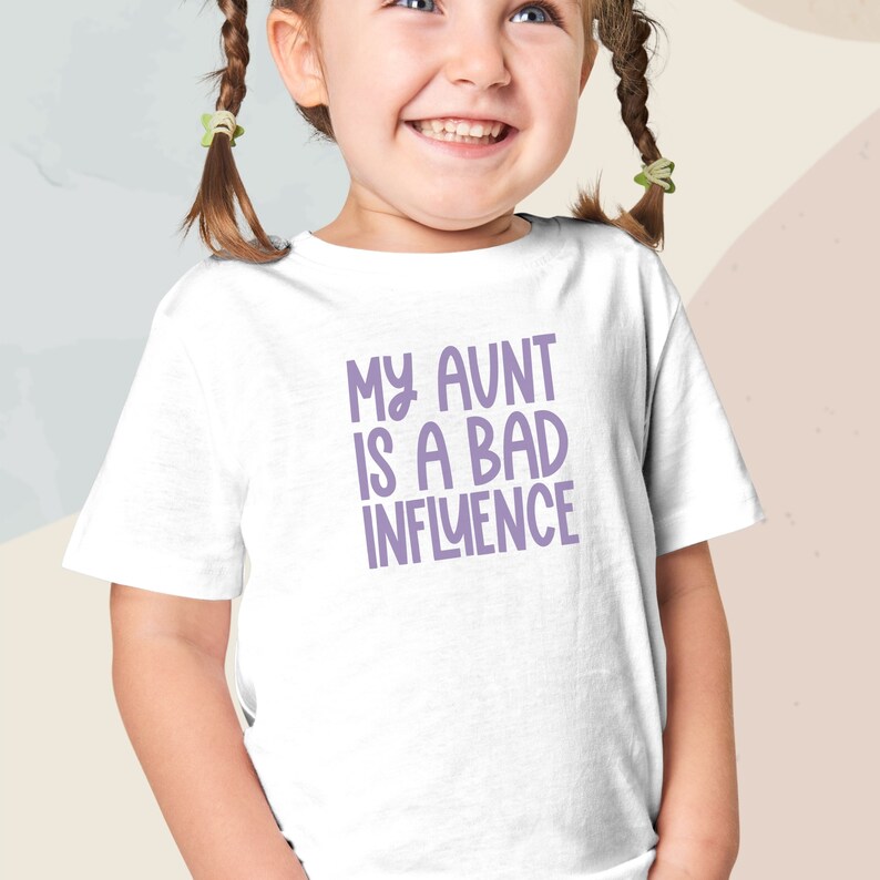 My Aunt is A Bad Influence SVG Uncle SVG Aunt SVG Nephew - Etsy