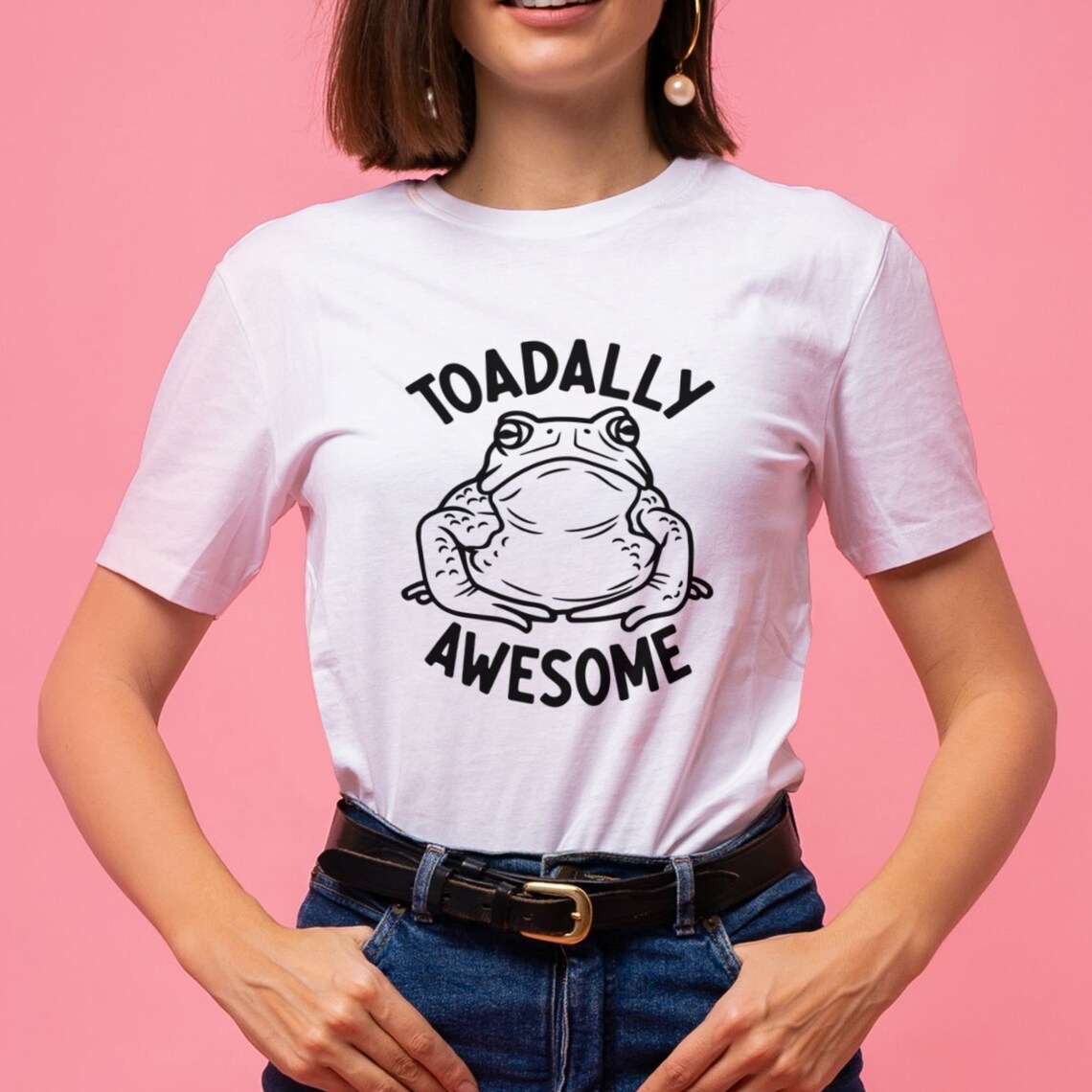 Toadally Awesome SVG Toad SVG SVG Files for Cricut Funny - Etsy