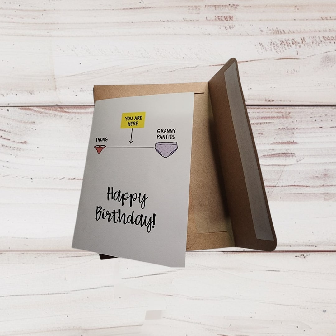 Birthday Card/ Funny Card/ Adult Birthday Card - Etsy