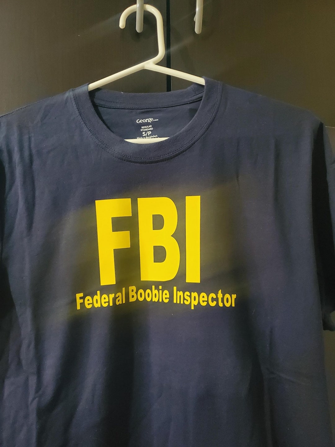 FBI Federal Boobie Inspector, Funny Adult Shirt - Etsy