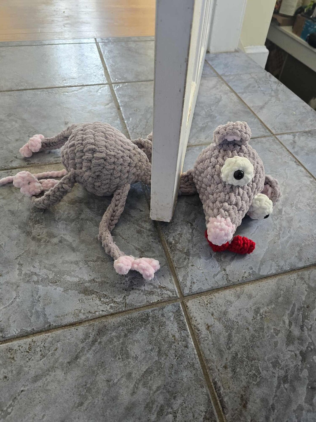 Crochet Pattern / Mouse/ Rat Doorstopper PDF Pattern/ Easy Crochet ...