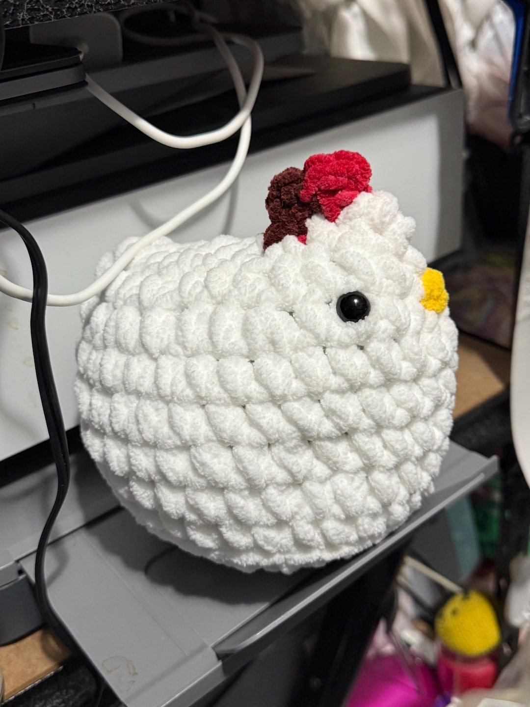 Crochet Chicken Toy | Chicken | Stuffed Chicken - Etsy