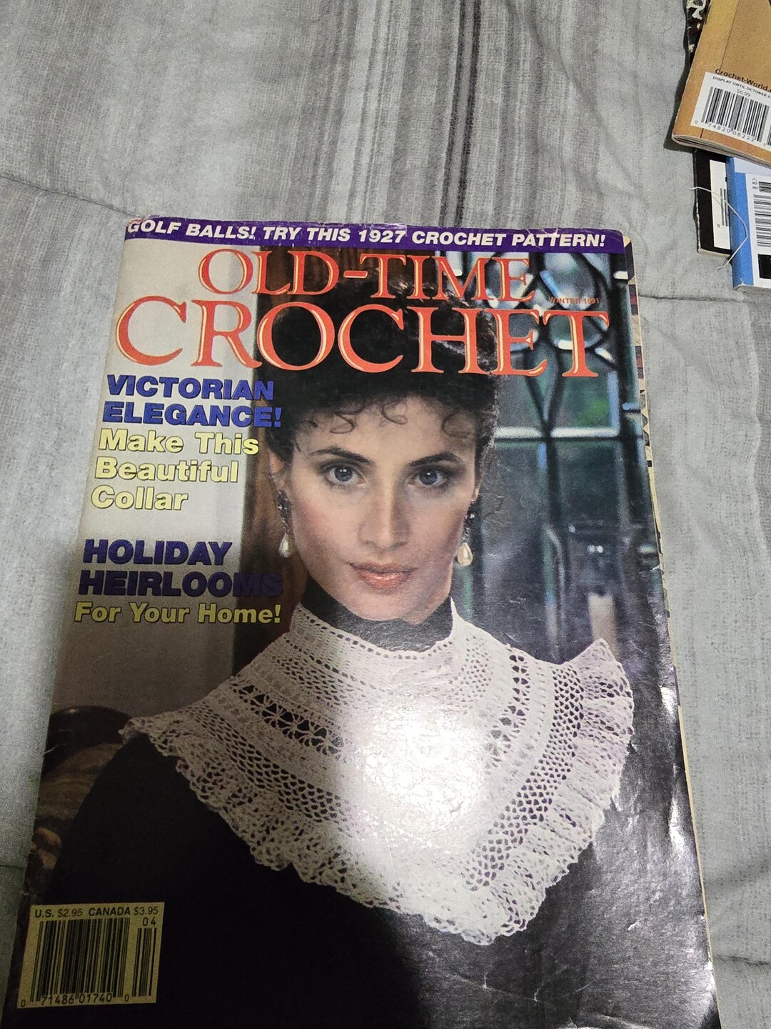 Old Time Crochet Magazine 1991 - Etsy