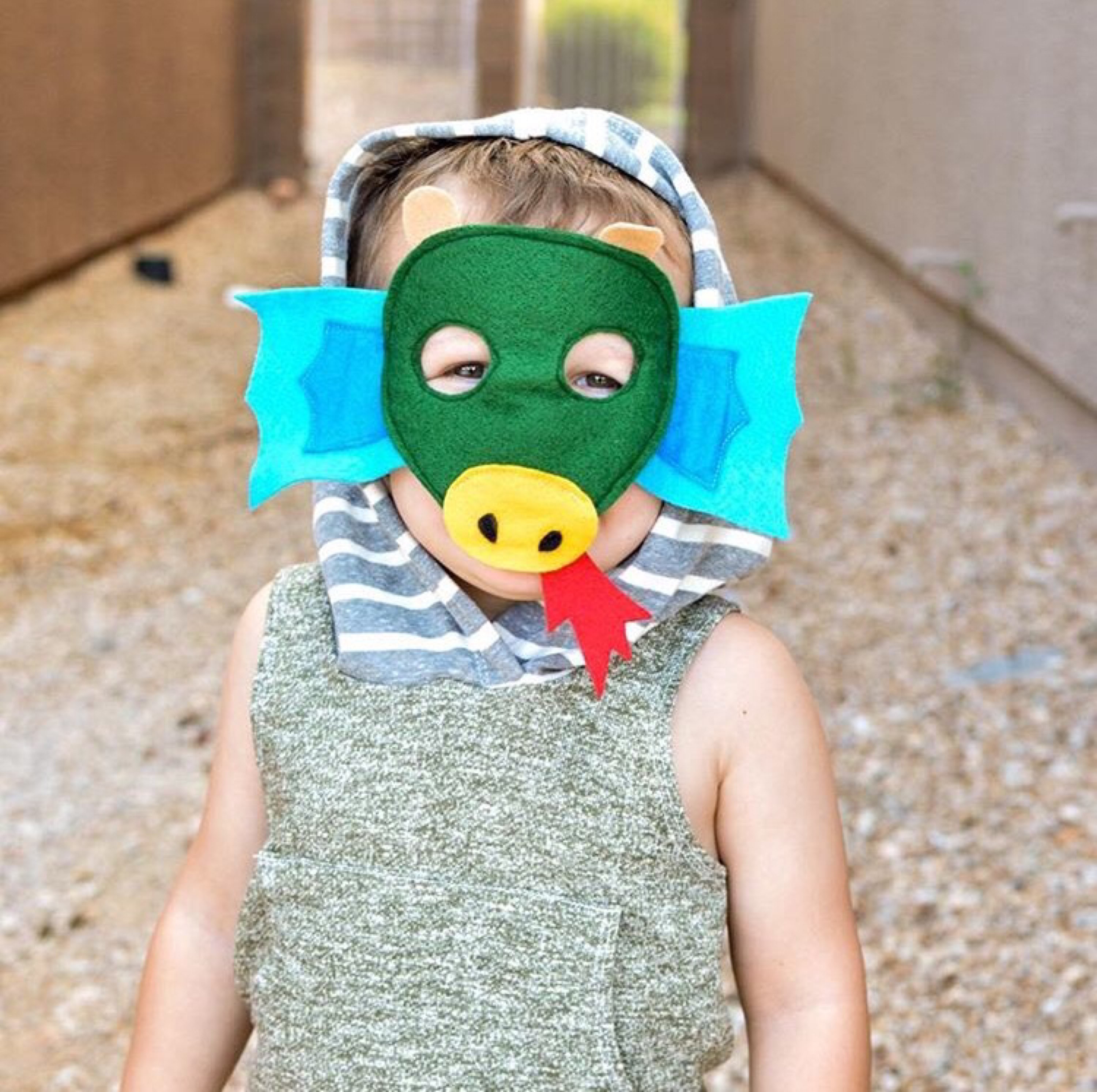 Bandit Raccoon Mask - Woodland, Felt Mask, Child's Mask, Forest, Party ...
