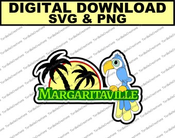 Margaritaville Svg - Etsy