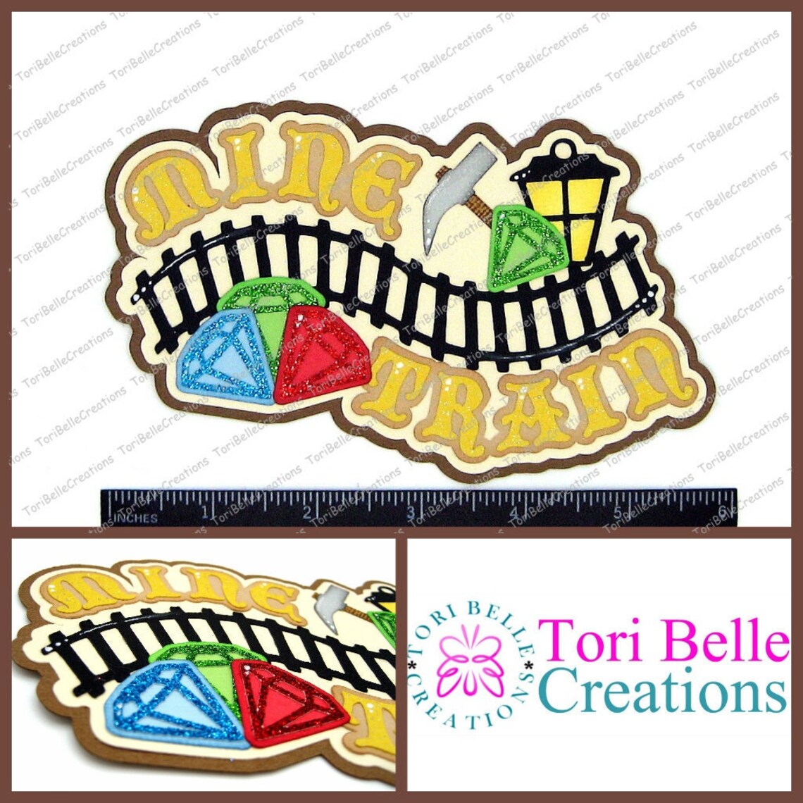 Scrapbook Pages Die Cut Paper Piecing Premade Scrapbooking - Etsy