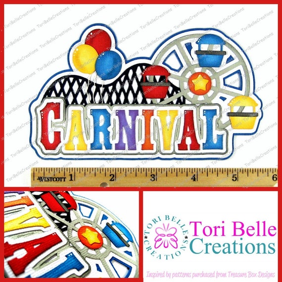 Scrapbook Pages Die Cut Paper Piecing Premade Scrapbooking | Etsy