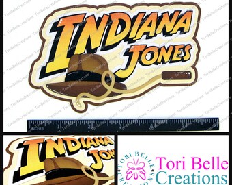 DISNEY Indiana Jones Printed Scrapbook Paper Page Paper Piece - Etsy