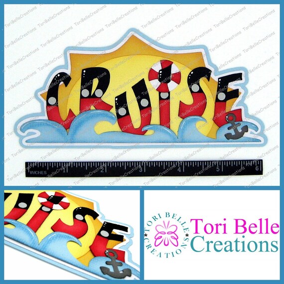 Scrapbook Pages Die Cut Paper Piecing Premade Scrapbooking - Etsy