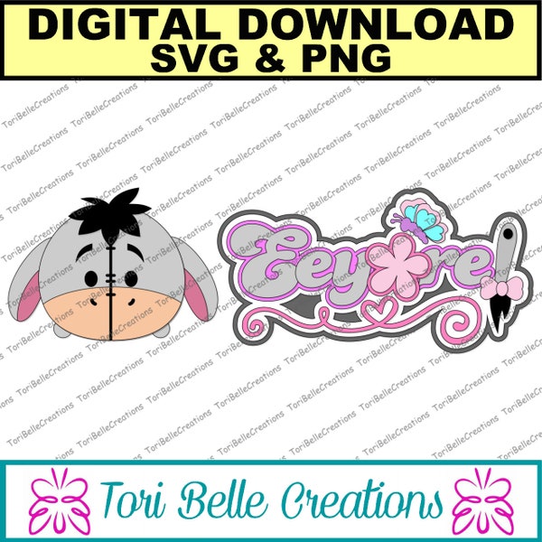 Eeyore Svg - Etsy UK