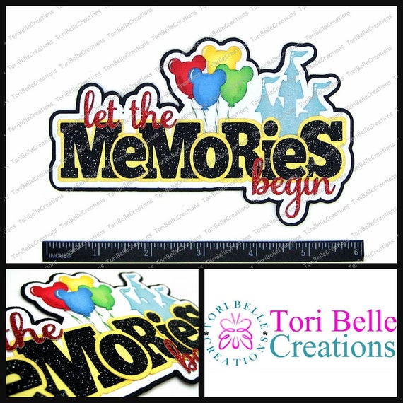 Scrapbook Pages Die Cut Paper Piecing Premade Scrapbooking - Etsy