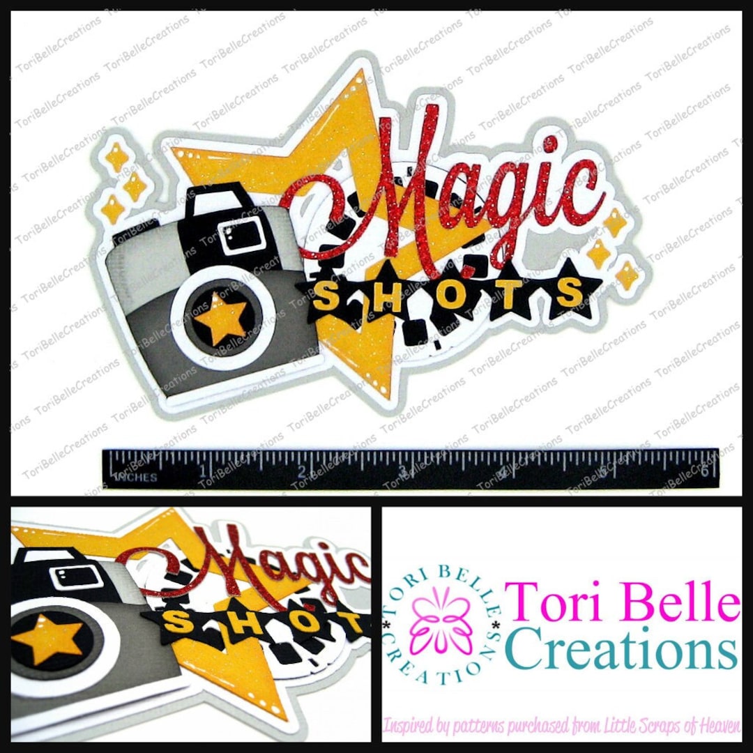 Scrapbook Pages Die Cut Paper Piecing Premade Scrapbooking ...