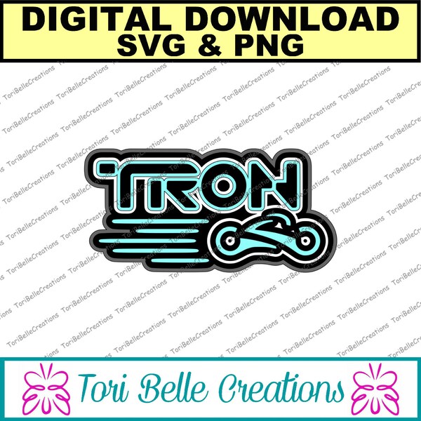 Tron Svg - Etsy