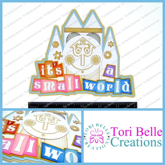 Scrapbook Pages Die Cut Paper Piecing Premade Scrapbooking - Etsy