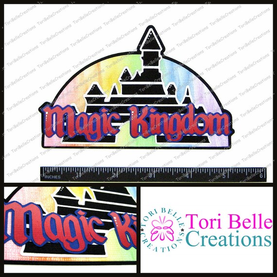 Scrapbook Pages Die Cut Paper Piecing Premade Scrapbooking | Etsy