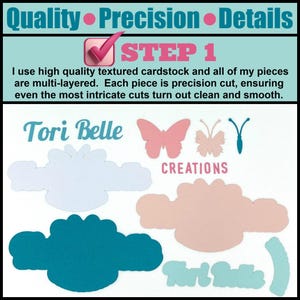 Scrapbook Pages Die Cut Paper Piecing Premade Scrapbooking ...