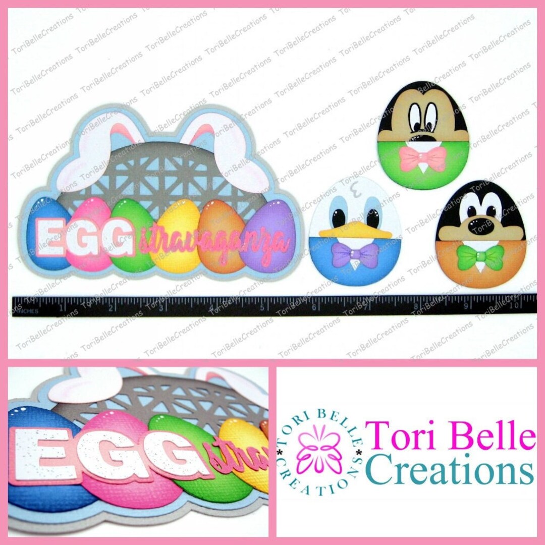 Scrapbook Pages Die Cut Paper Piecing Premade Scrapbooking ...