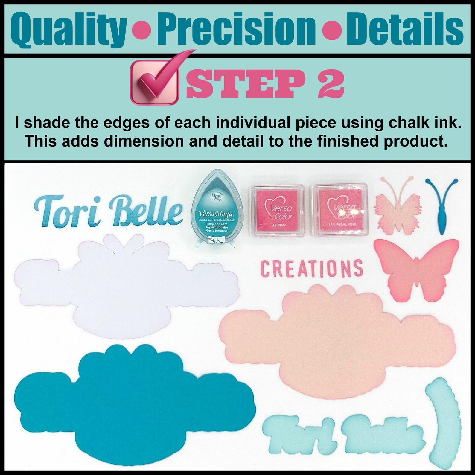 Scrapbook Pages Die Cut Paper Piecing Premade Scrapbooking ...