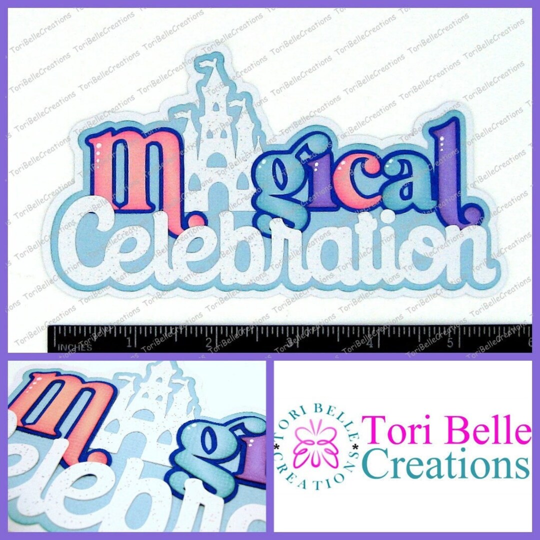 Scrapbook Pages Die Cut Paper Piecing Premade Scrapbooking ...