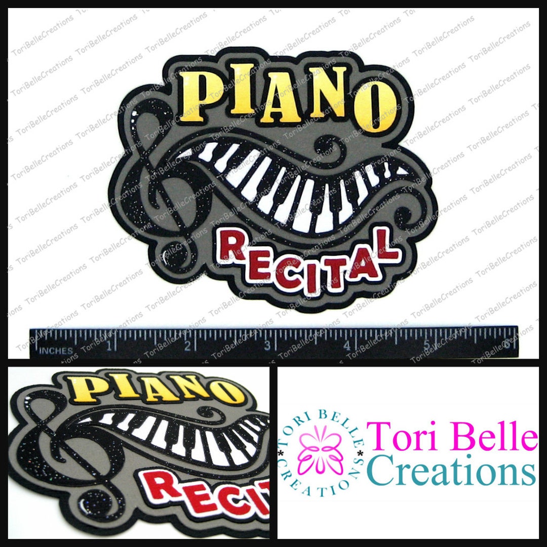 Scrapbook Pages Die Cut Paper Piecing Premade Scrapbooking ...