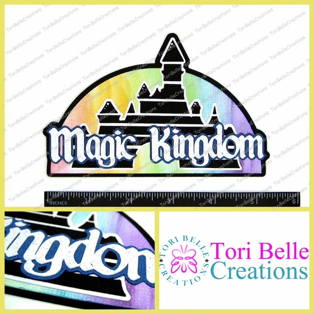 Scrapbook Pages Die Cut Paper Piecing Premade Scrapbooking ...