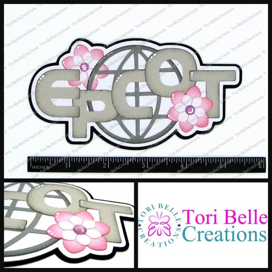 Scrapbook Pages Die Cut Paper Piecing Premade Scrapbooking - Etsy