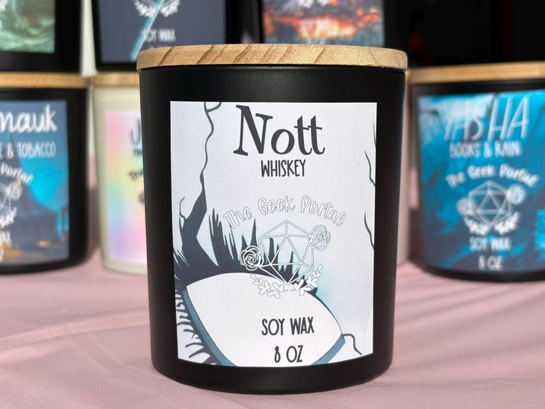 Critical Candles the Mighty Nein - Critical Role Themed Soy Wax Candles ...