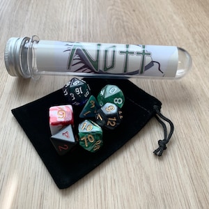 Mighty Nein Inspired Curated Dice Sets - D4, D6, D8, D10, D100, D12 ...