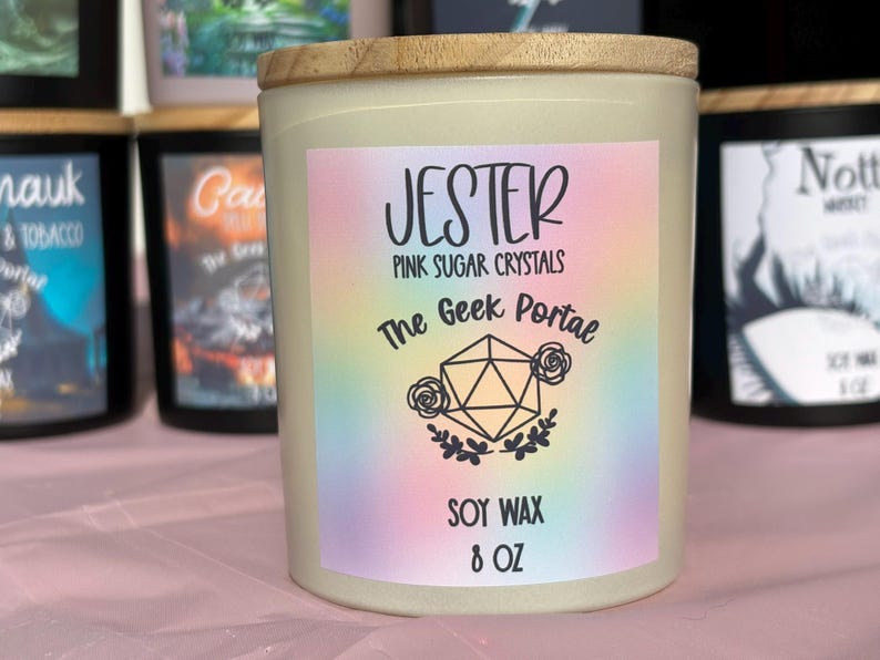 Critical Candles the Mighty Nein - Critical Role Themed Soy Wax Candles ...