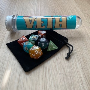 Mighty Nein Inspired Curated Dice Sets - D4, D6, D8, D10, D100, D12 ...