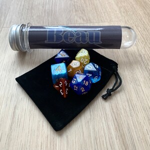 Mighty Nein Inspired Curated Dice Sets - D4, D6, D8, D10, D100, D12 ...