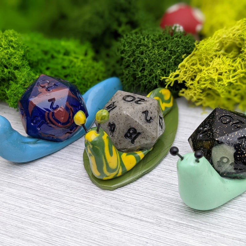 Polymer Clay Snail - Etsy