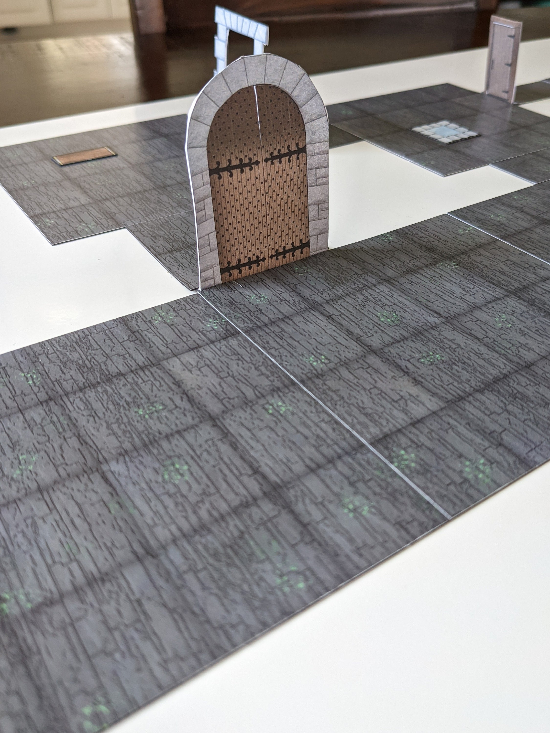 Tabletop Doors Digital Download Printable PDF of 4 Styles of Stone and ...