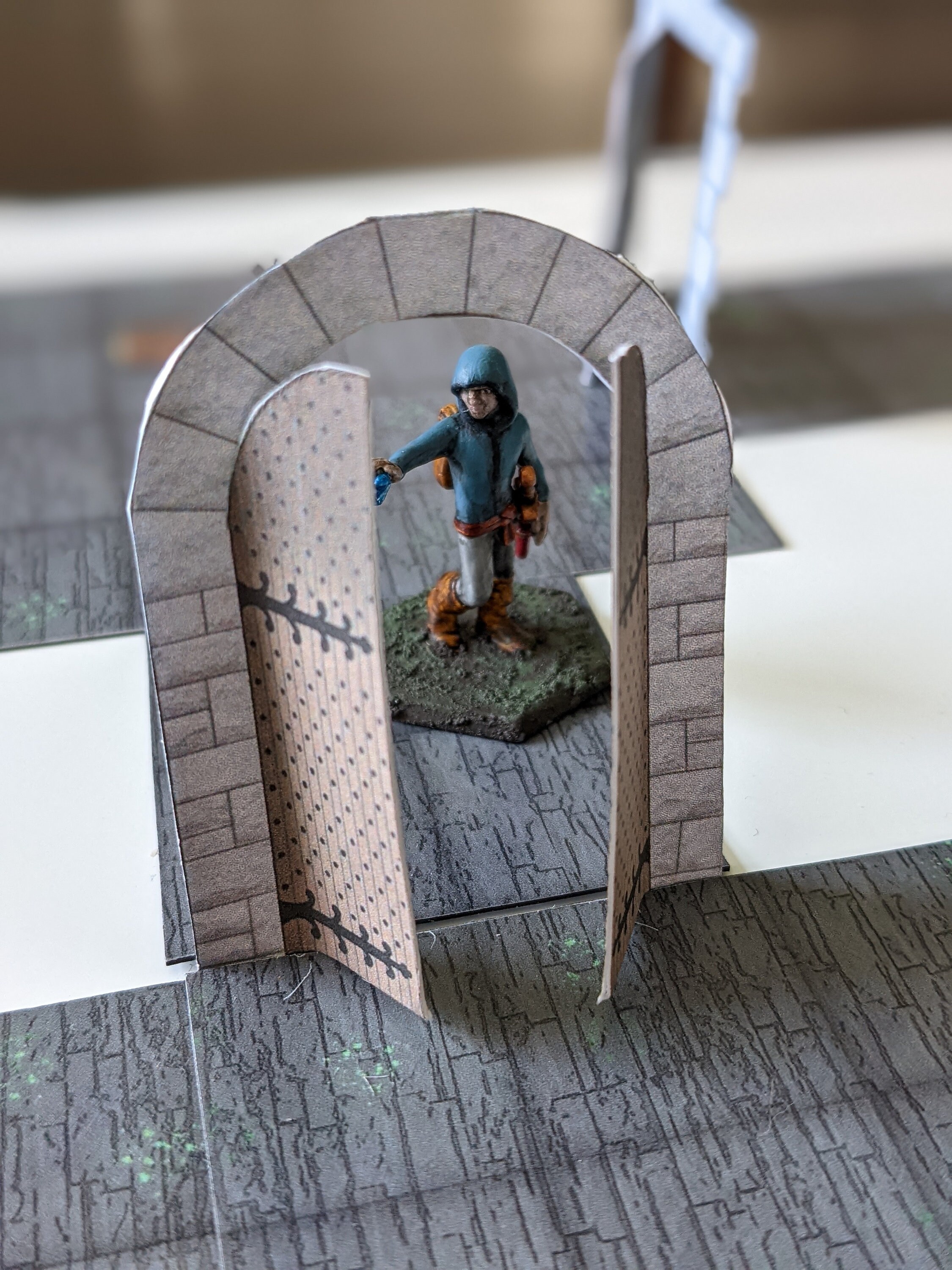 Tabletop Doors Digital Download Printable PDF of 4 Styles of Stone and ...