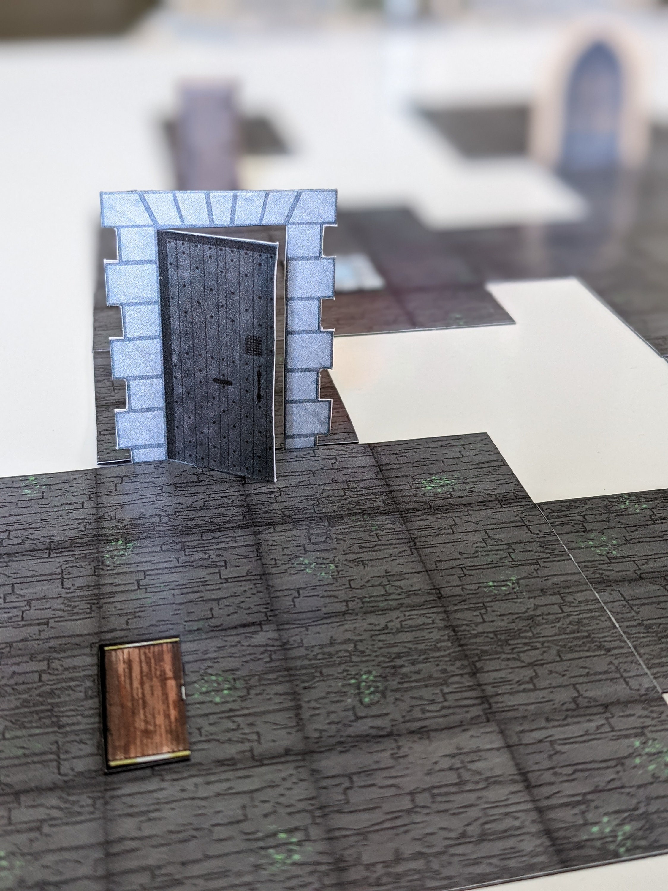 Tabletop Doors Digital Download Printable PDF of 4 Styles of Stone and ...