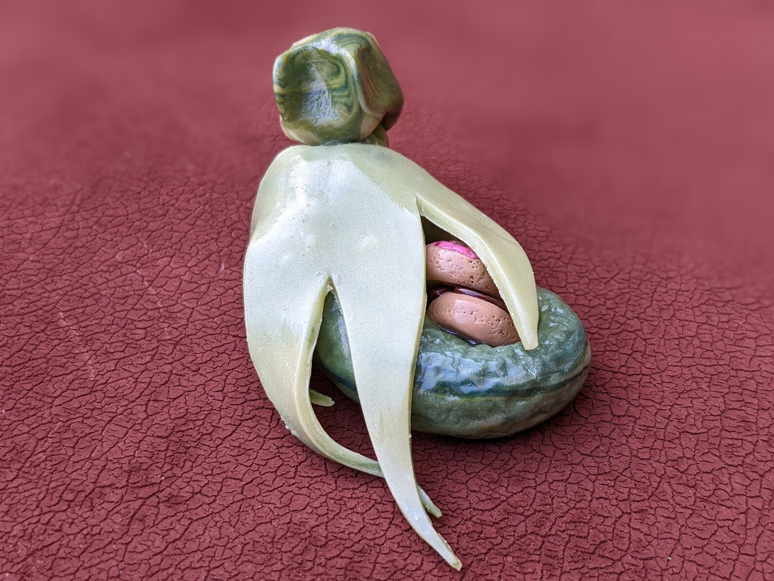 Donut Hoarding Dragon OOAK Polymer Clay Dragon on a Pile of - Etsy