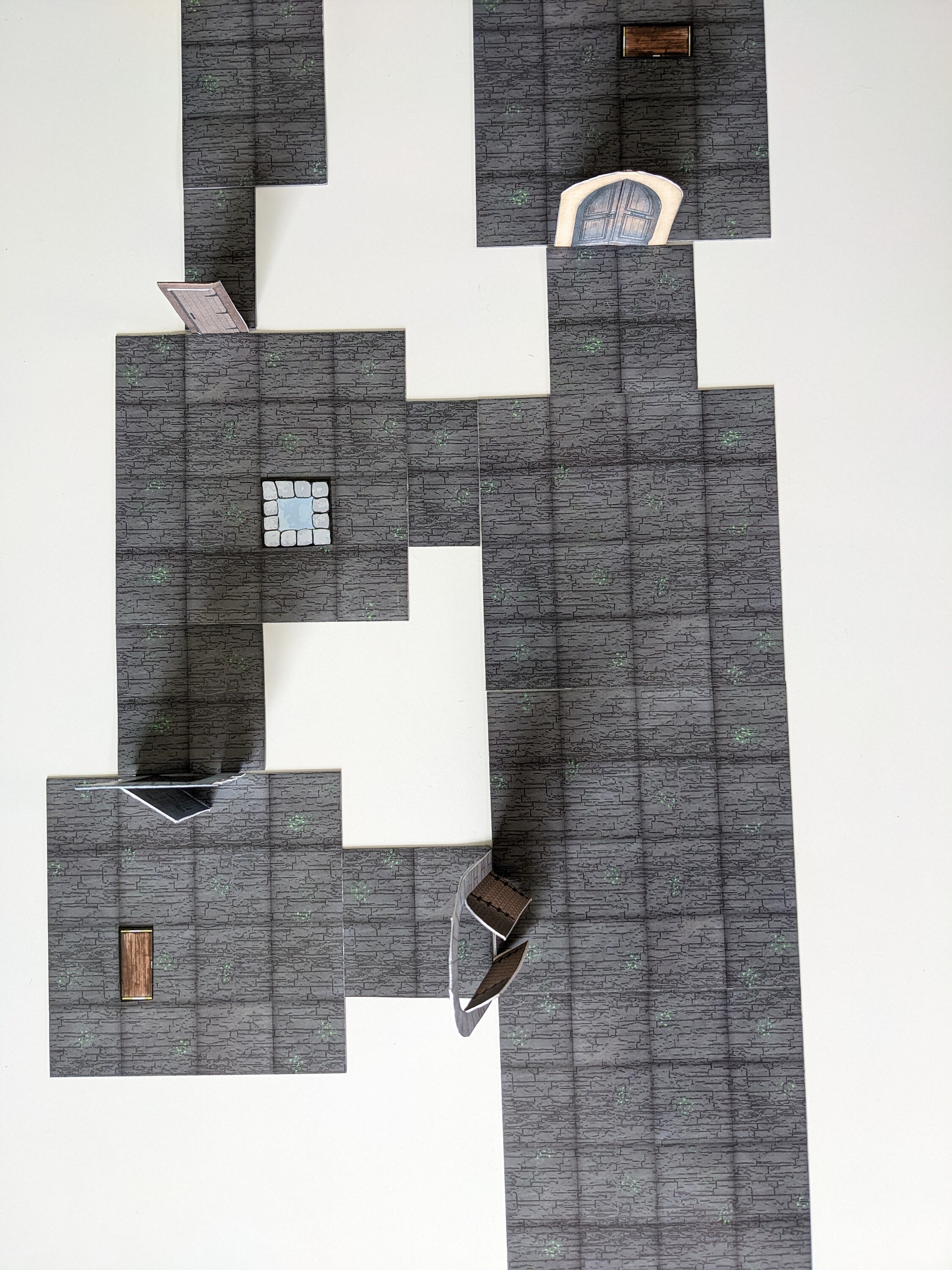 Tabletop Doors Digital Download Printable PDF of 4 Styles of Stone and ...