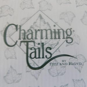 Vintage Fitz & Floyd Charming Tails "hear, See, and Speak No Evil ...