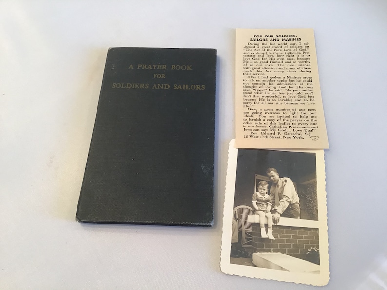 WWII A Prayer Book for SOLDIERS and SAILORS World War 2 Bible Vtg Rare ...