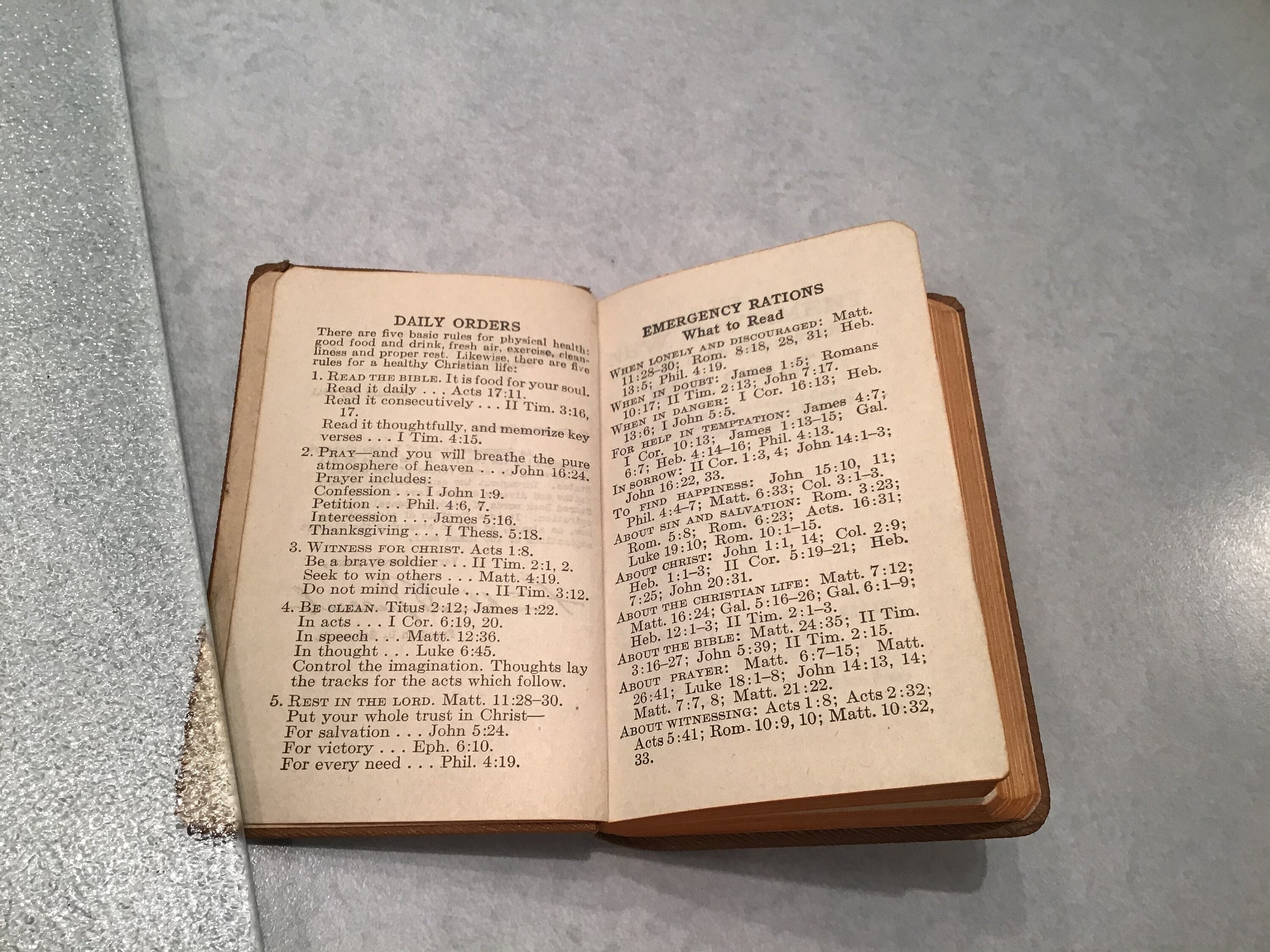 WWII U.S. ARMY New Testament Pocket Bible United States - Etsy