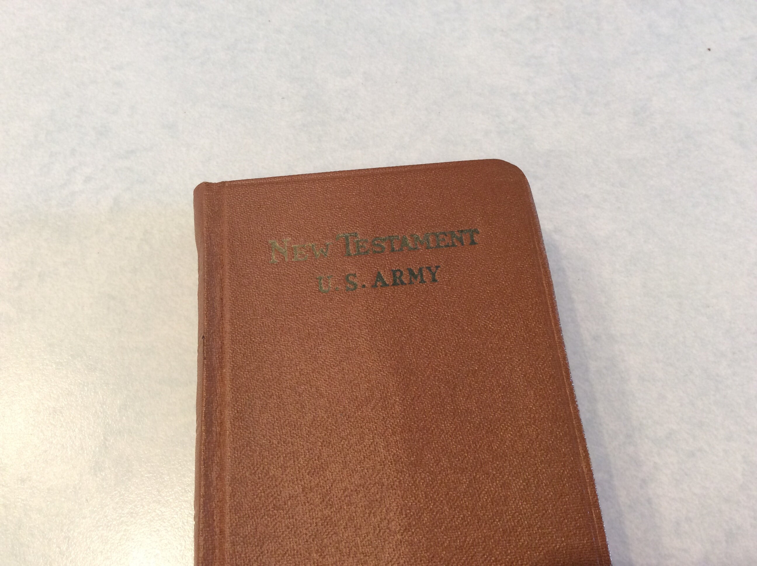 WWII NEW TESTAMENT U.S. Army World War 2 Soldier’s Prayer Book Bible ...