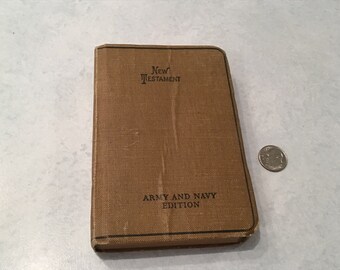 WWII U.S. ARMY New Testament Pocket Bible United States Military - Etsy